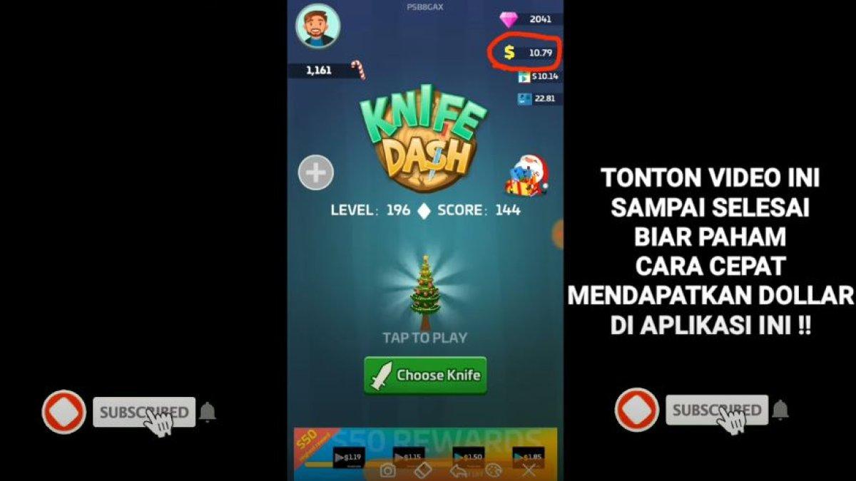 Cara Menghasilkan Uang dari Aplikasi Knive Dash, Nonton Video atau Ngegame Dapat Saldo E-Wallet ...