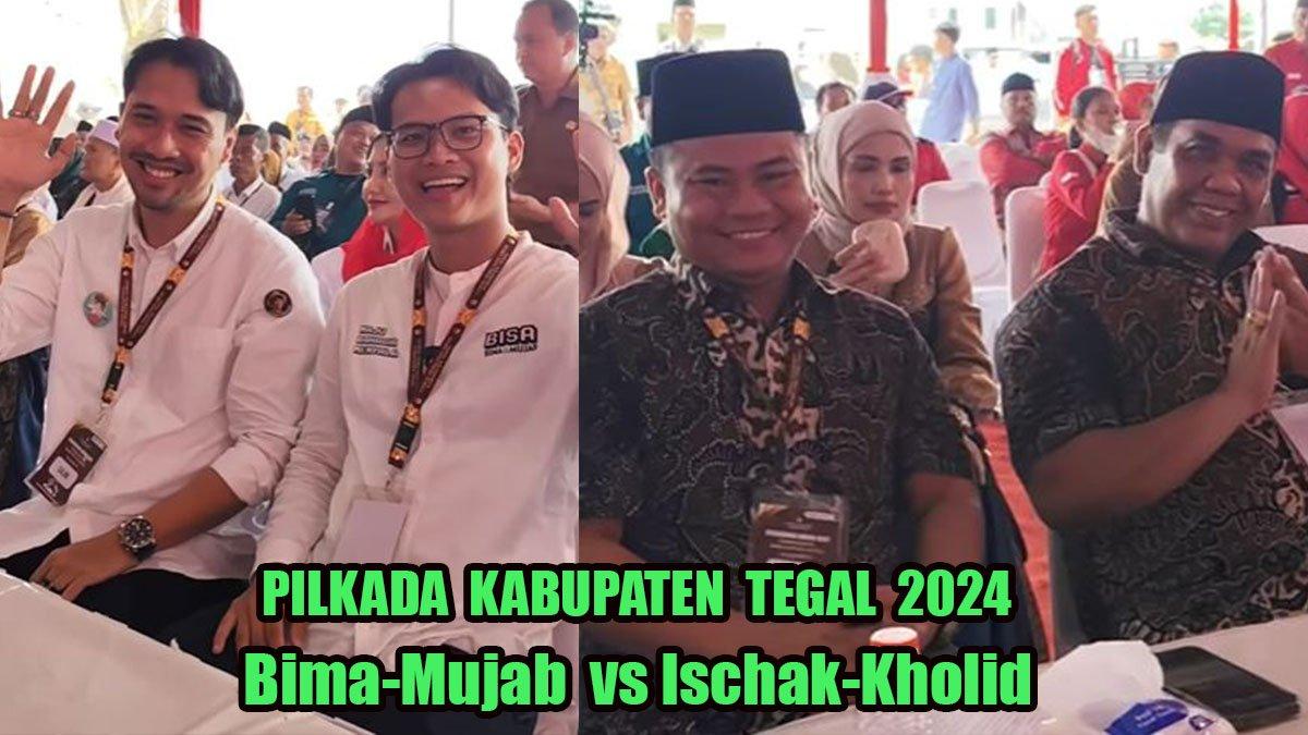 Cek Elektabilitas Pilkada Kabupaten Tegal 2024, Undian Nomor Urut: Bima ...