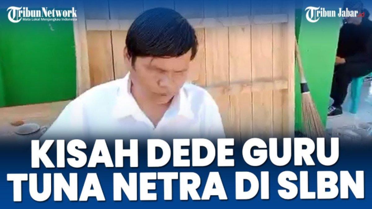 PERJUANGAN Dede Tresnawan, Penyandang Difabel Tuna Netra Sukses Jadi ...