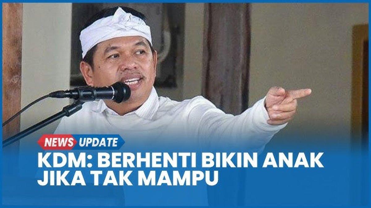 Dedi Mulyadi Janji Bansos Rp 500 Ribu Buat Pria Jabar Berhenti Bikin Anak, Pengamat: Tak Ada ...