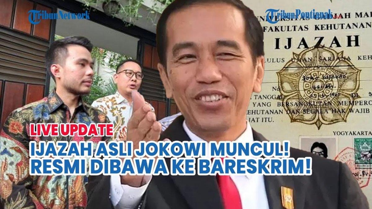 Dicari Roy Suryo, Ternyata Ijazah Asli Jokowi Disimpan di Sini, Polda ...