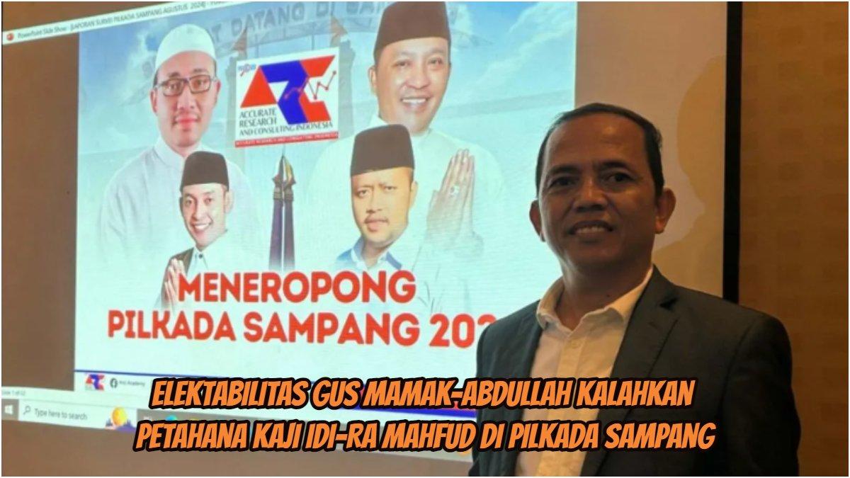 Hasil Survei Pilkada Sampang, Elektabilitas Gus Mamak-Abdullah Kalahkan ...