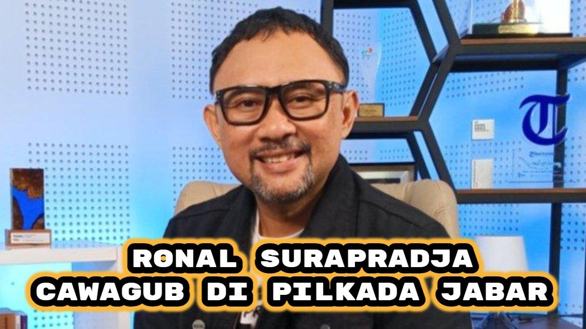 Diremehkan Jadi Calon Wakil Gubernur Jabar 2024, Ini Jawaban Ronal ...