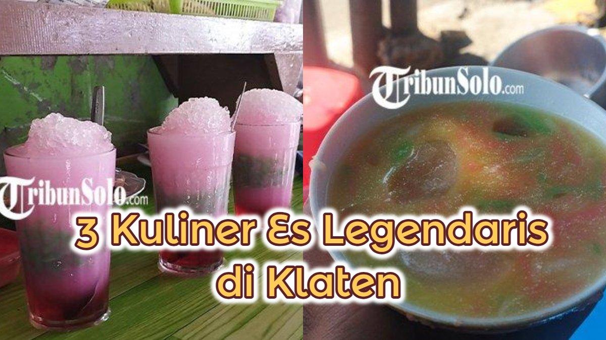 3 Kuliner Es Legendaris di Klaten Jateng, Segar & Manis, Ada Es Gosrok ...