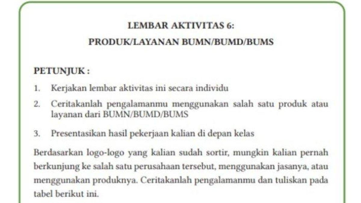 Soal & Kunci Jawaban Ekonomi Kelas 11 Halaman 20-21 : Pengalaman ...