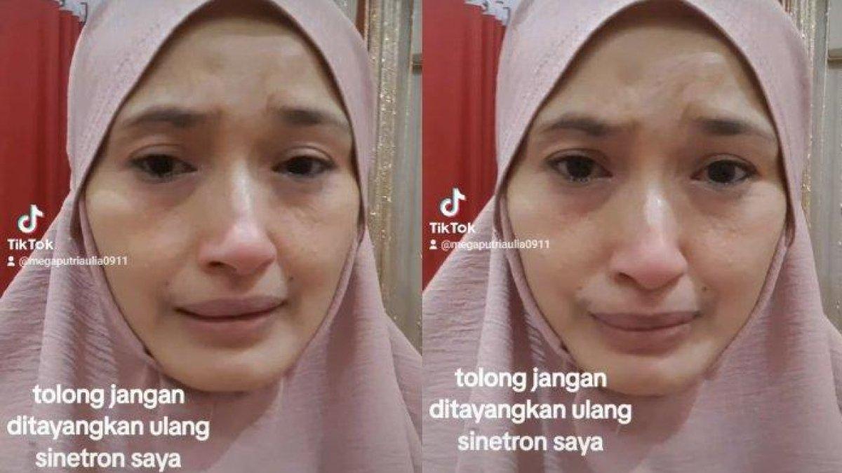 Kini Berhijrah Mega Aulia Nangis Sinetron Tukang Bubur Naik Haji Masih ...