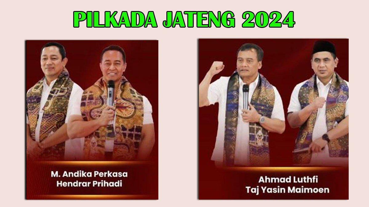 Survei Terkini Pilgub Jateng 2024, Terjawab Siapa yang Terkuat Antara Ahmad Luthfi vs Andika ...