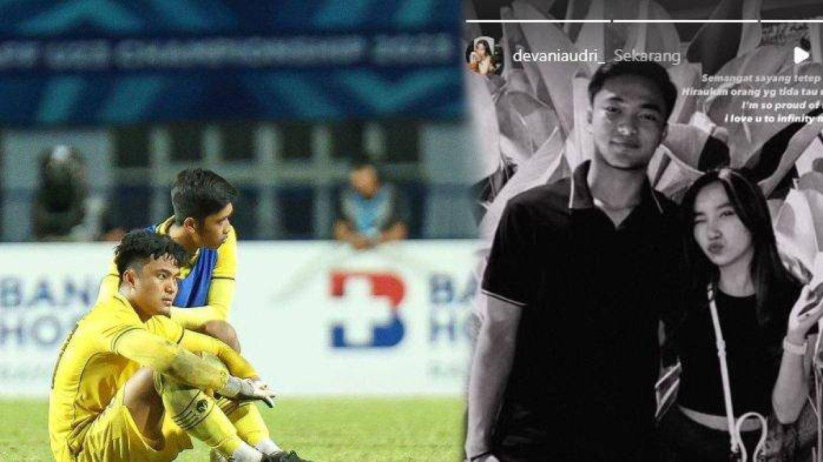 GAGAL di Final AFF 0-23, Ernando Ari Diberi Dukungan Kekasihnya, 'Aku Sangat Bangga Denganmu ...