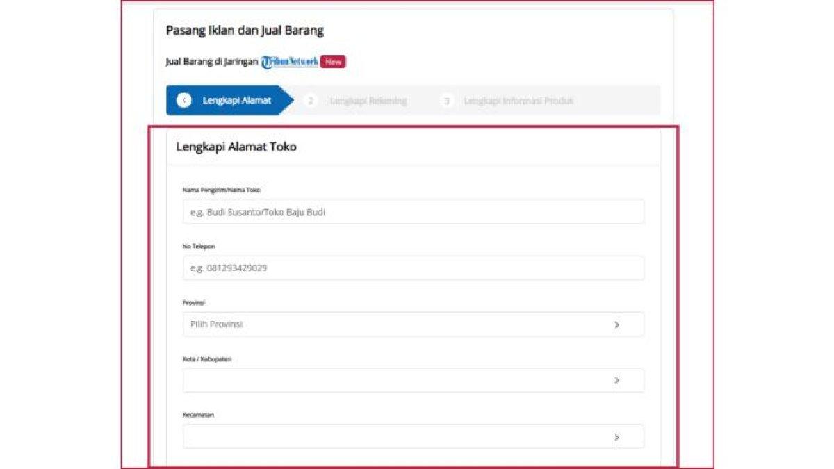 Langkah-langkah Jualan di Tribunjualbeli.com dengan Fitur 'Mulai Jualan', Tak Repot Hubungi ...