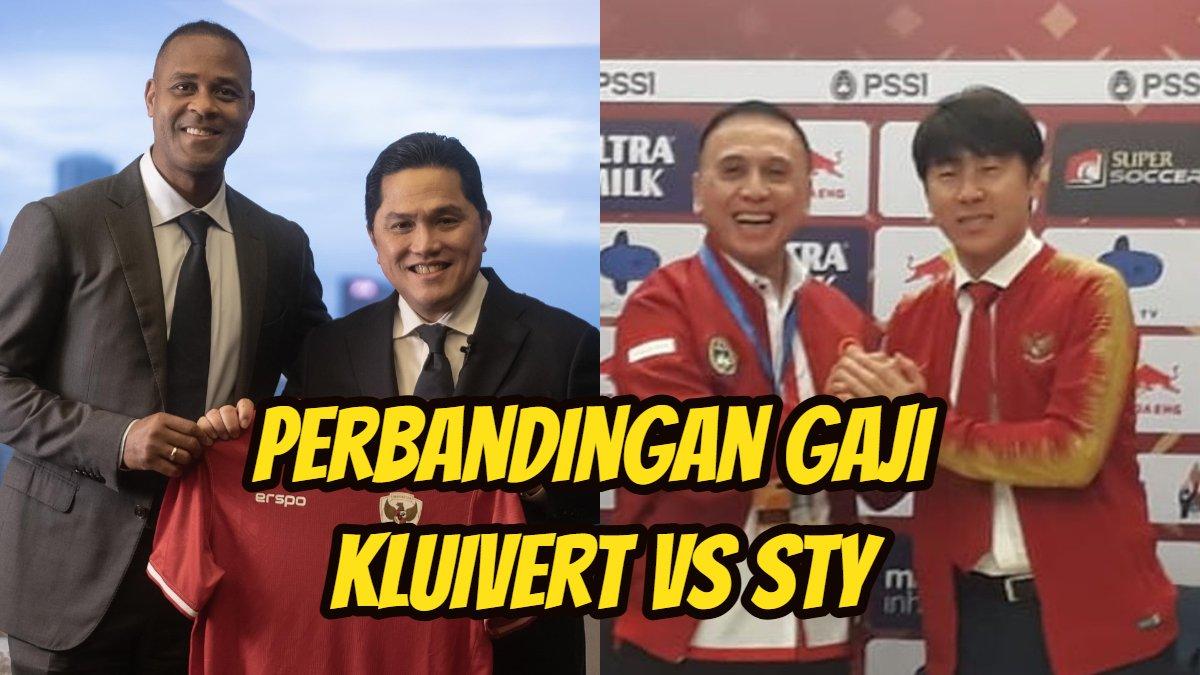 Gaji Patrick Kluivert dan Shin Tae-yong Tak Jauh Beda, Segini Penghasilan Pelatih Timnas ...