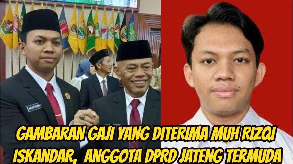 Disebut-sebut Jadi Anggota DPRD Jateng Termuda, Segini Kisaran Gaji yang Diterima Muh Rizqi ...