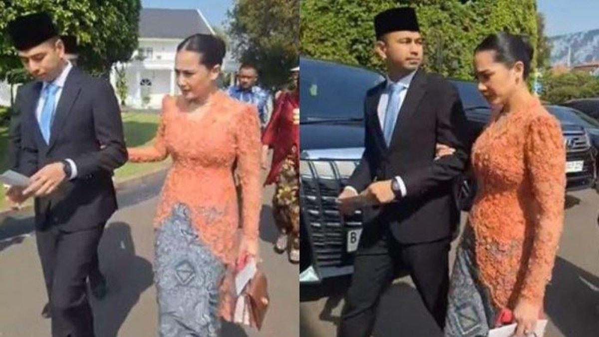 7 Potret Nagita Slavina Dampingi Raffi Ahmad Dilantik Jadi Utusan Khusus Presiden, Cantik ...