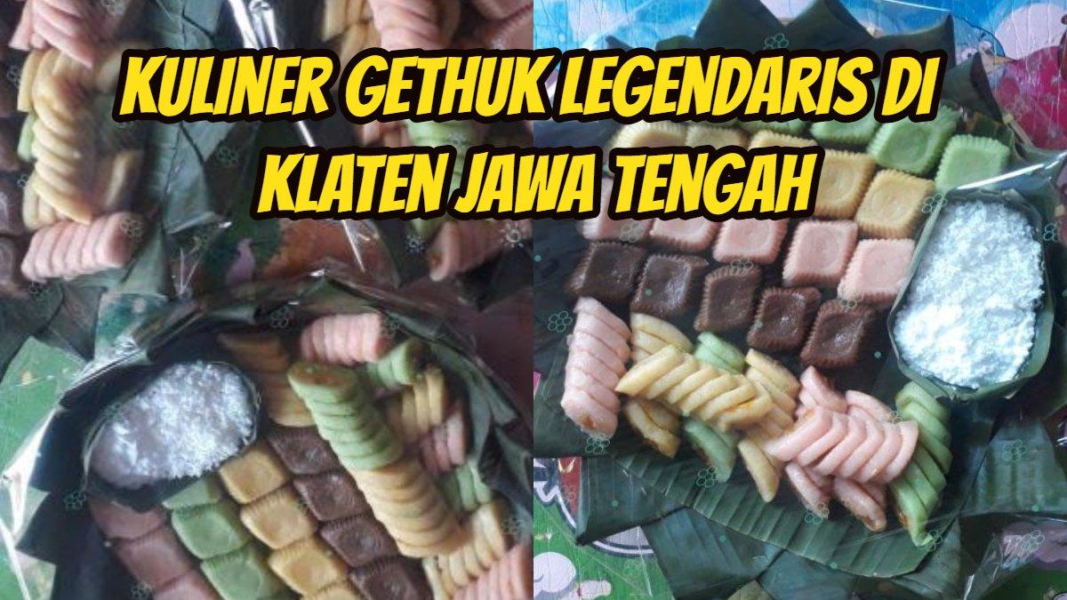 Di Klaten Jawa Tengah Ada Kuliner Gethuk Legendaris, Harga Murah Rasa ...