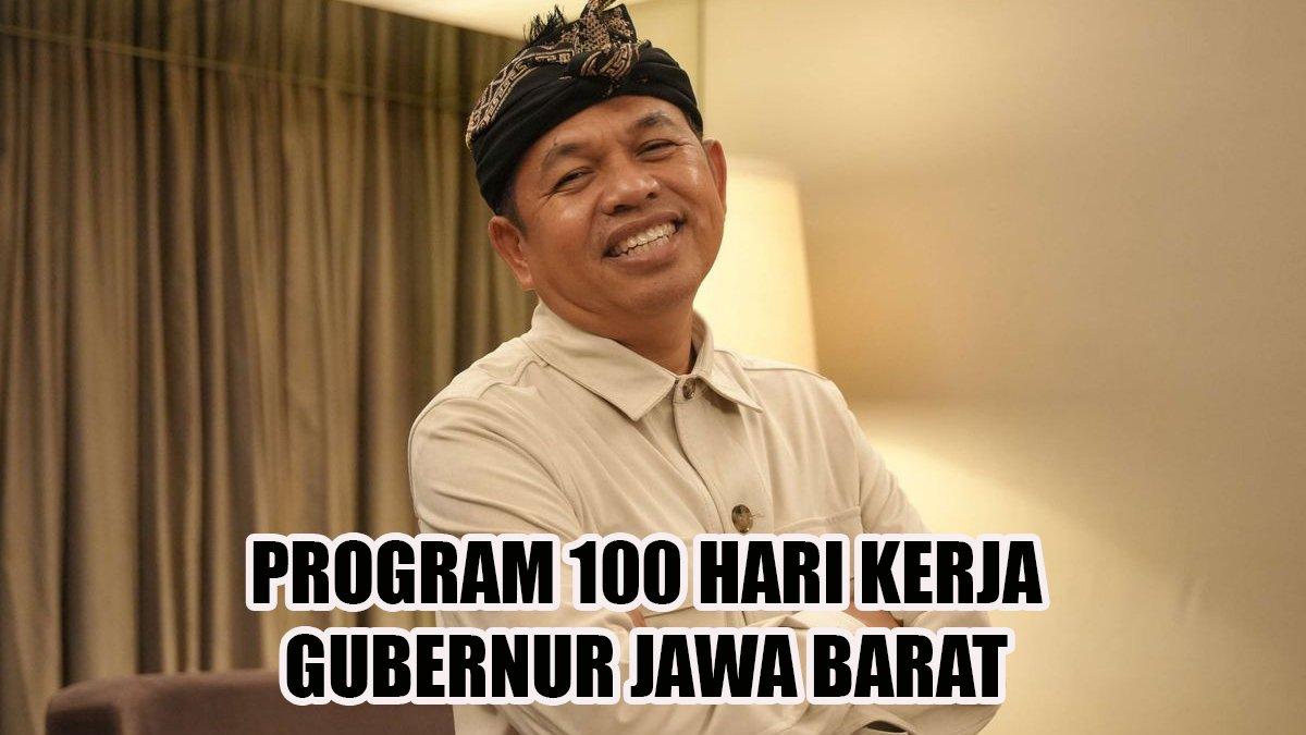 Program 100 Hari Kerja Gubernur Jawa Barat Dedi Mulyadi, Buat 4 Gebrakan termasuk Anti-jalan ...