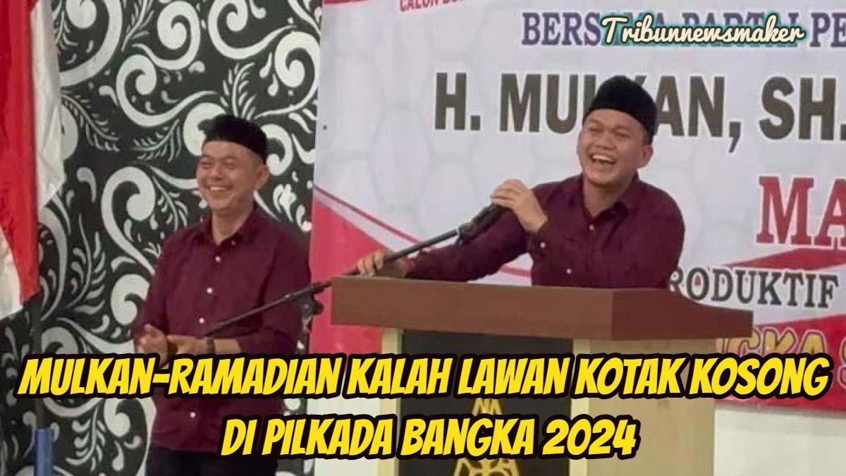 Hasil Quick Count Pilkada Bangka 2024, Mulkan-Ramadian Kalah Lawan ...