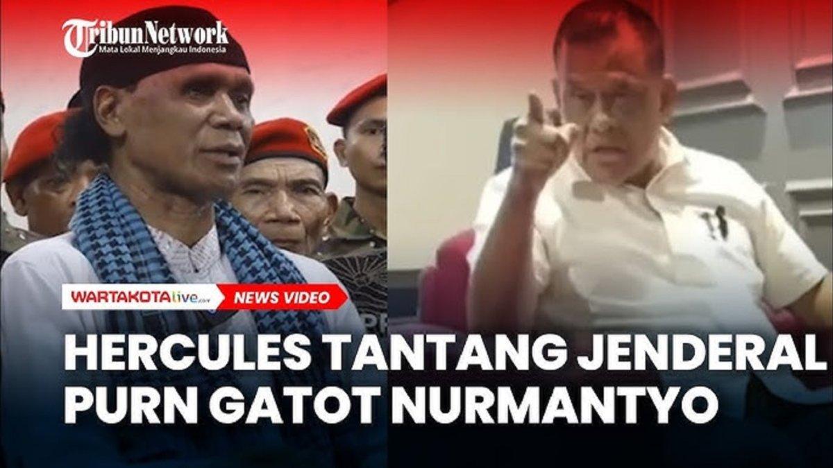 Setelah Jenderal Gatot Murkai Hercules Sebut Sutiyoso Bau Tanah, Jawara Betawi Ultimatum: Jaga ...