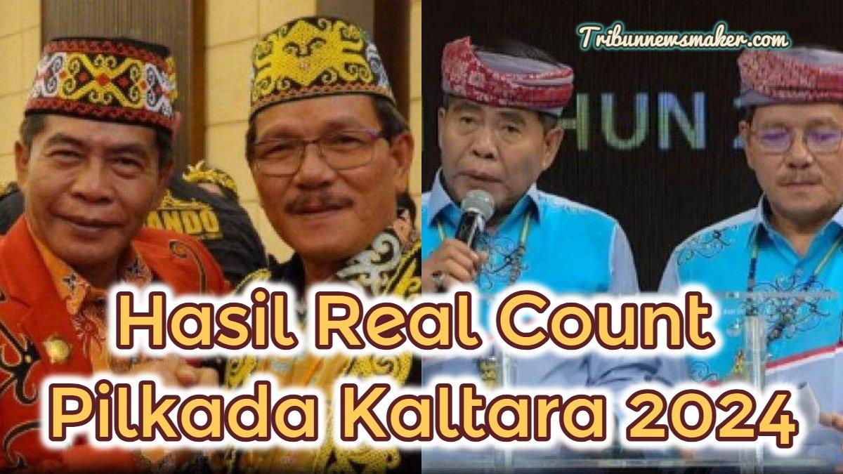 Hasil Real Count Pilkada Kaltara 2024, Data Form C1 100 Persen, Cek ...