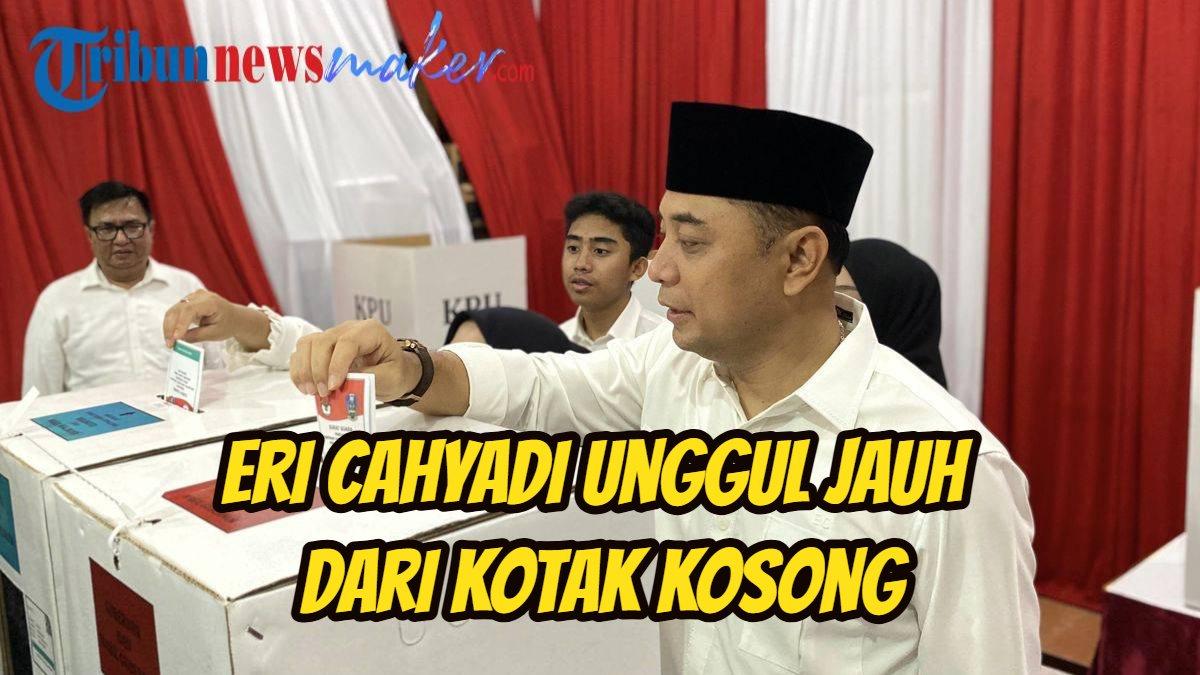 Hasil Quick Count Pilkada Surabaya 2024, Eri Cahyadi-Armuji Unggul Jauh Melawan Kotak Kosong ...
