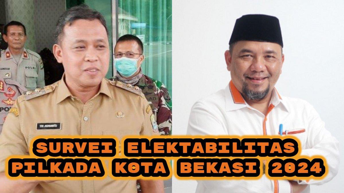 Survei Pilkada Kota Bekasi 2024, Tri Adhianto vs Heri Koswara, Terjawab Elektabilitas Terkuat ...