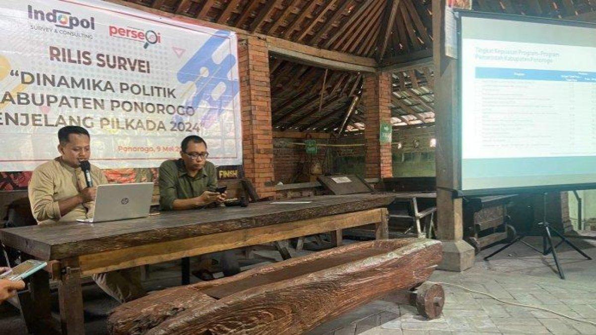 Survei Terbaru Cabup Ponorogo 2024, Elektabilitas Kang Giri Unggul Telak dari Ipong Muchlissoni ...