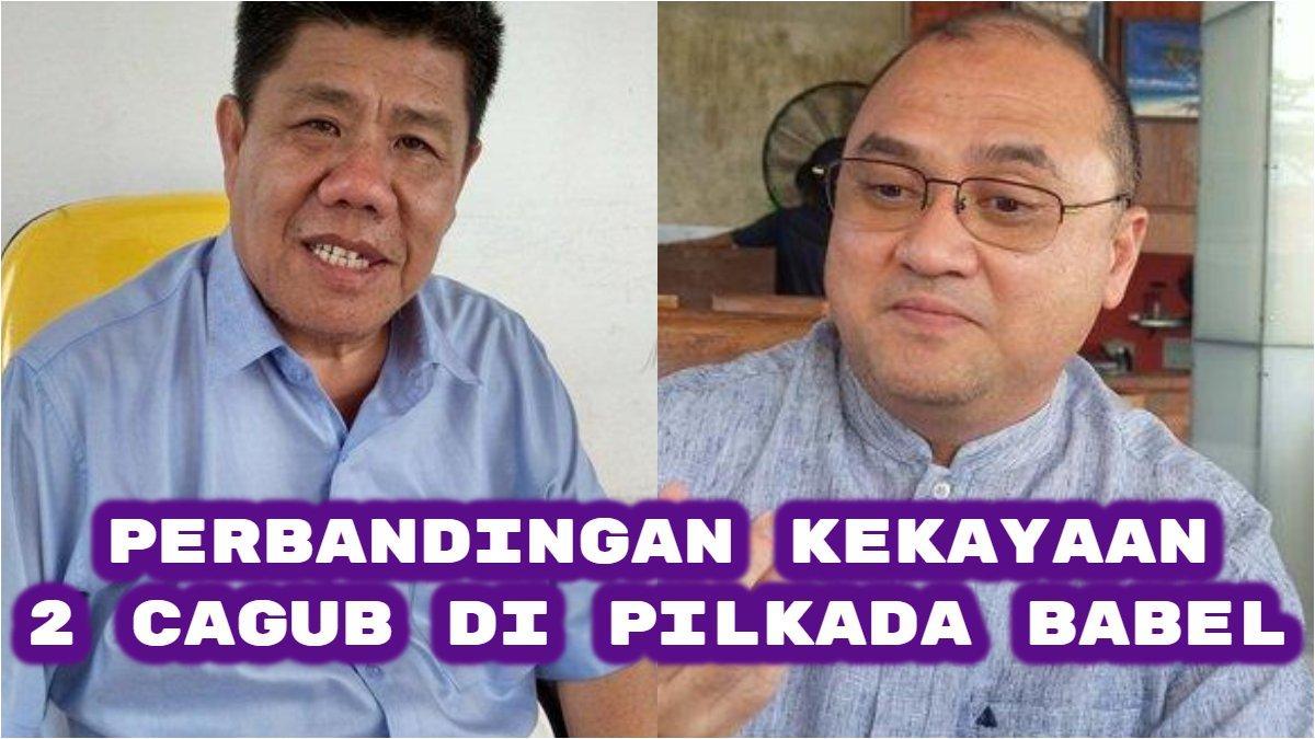 Perbandingan Kekayaan 2 Cagub Babel 2024: Erzaldi Rosman vs Hidayat ...