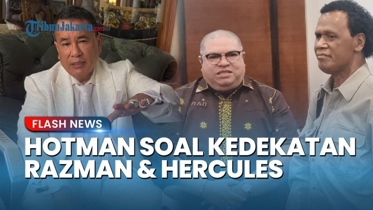 Panas Lagi! Razman Nasution Hardik Hotman Paris Gegara Hercules: Jangan ...
