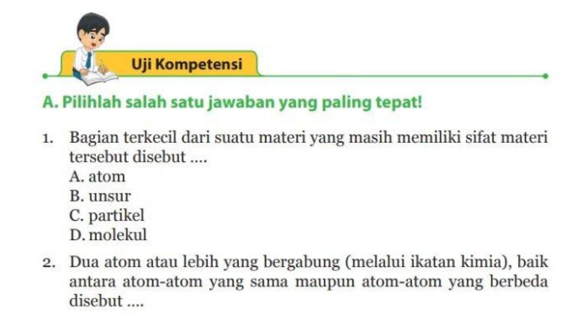 Kunci Jawaban IPA Kelas 9 SMP Halaman 150 151 152: Atom yang Bermuatan ...
