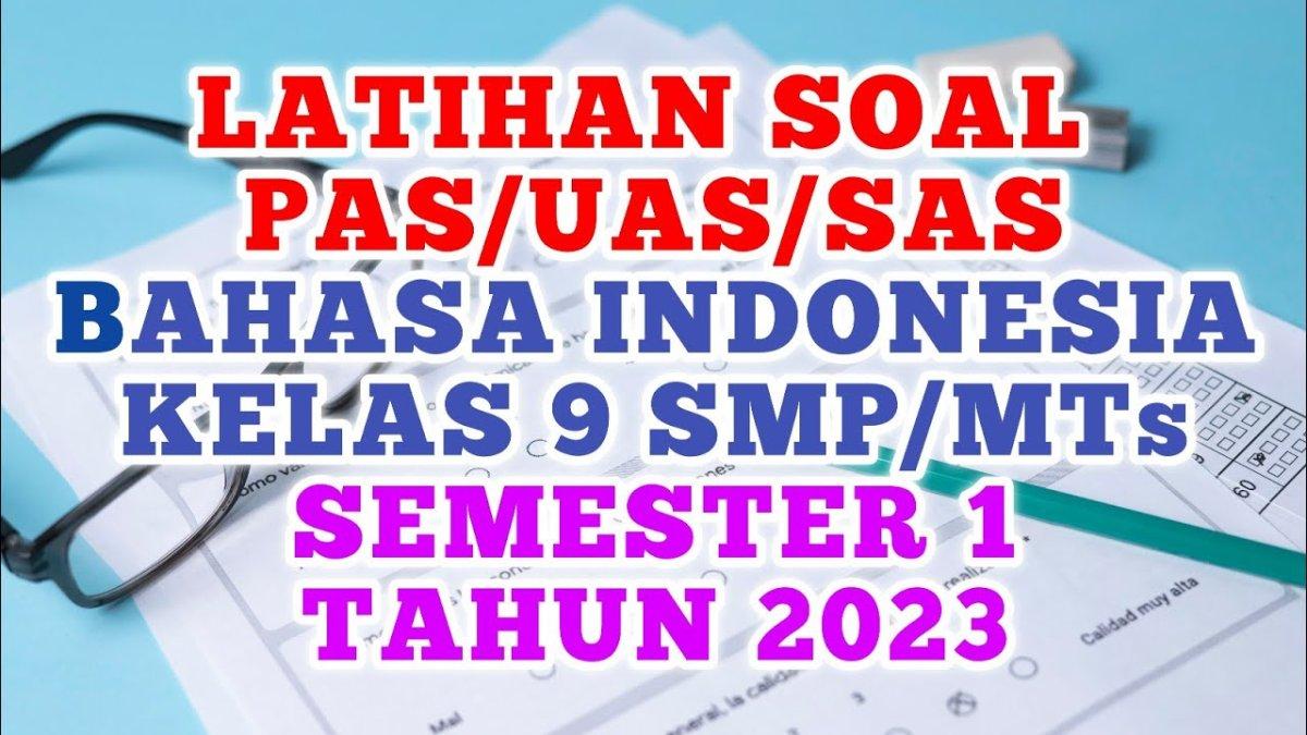 40 Soal & Kunci Jawaban Bahasa Indonesia Kelas 9 SMP Semester 1: Kalimat Puisi - Tribunnewsmaker.com