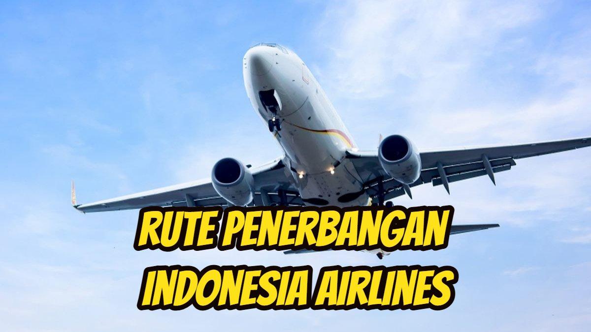 Rute Penerbangan Indonesia Airlines yang Baru Saja Hadir, Cek Layanan dan Fasilitas yang ...