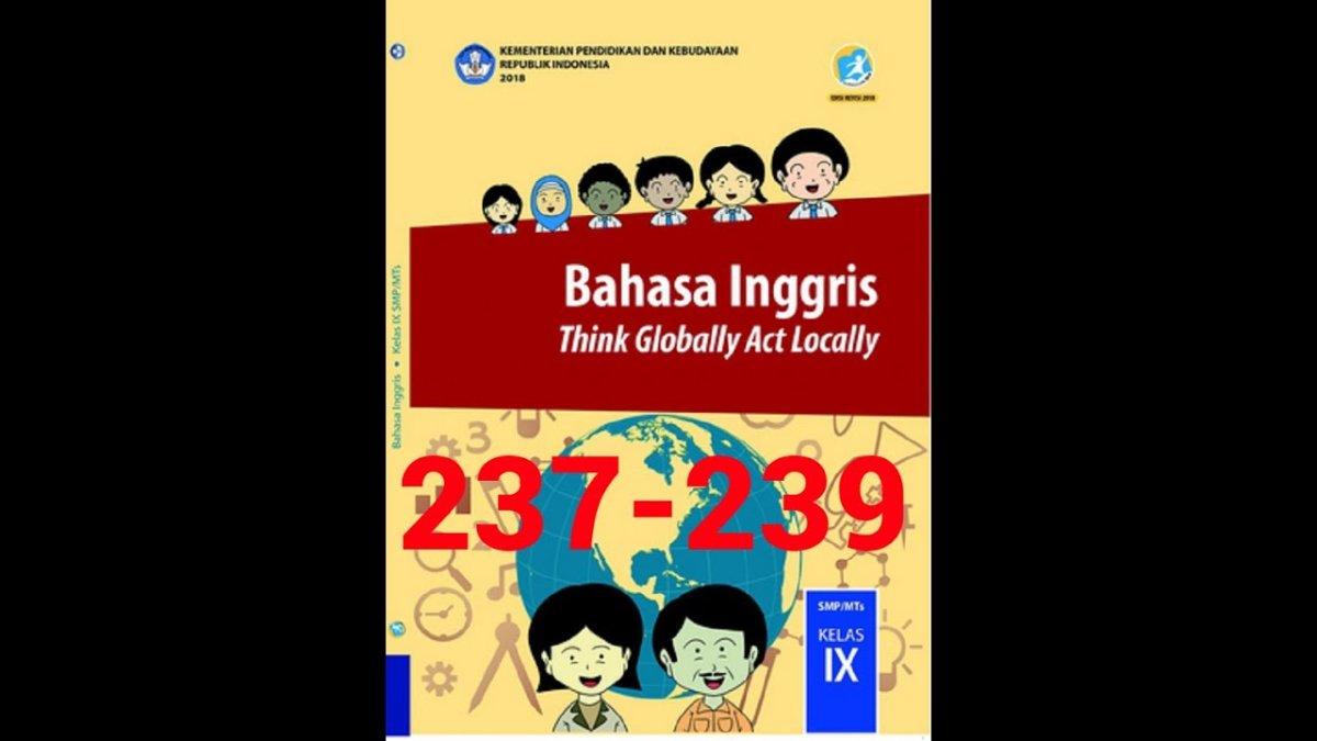 Soal & Kunci Jawaban Bahasa Inggris Kelas 9 SMP/MTS Halaman 233 234 235 236 237 Kurikulum ...