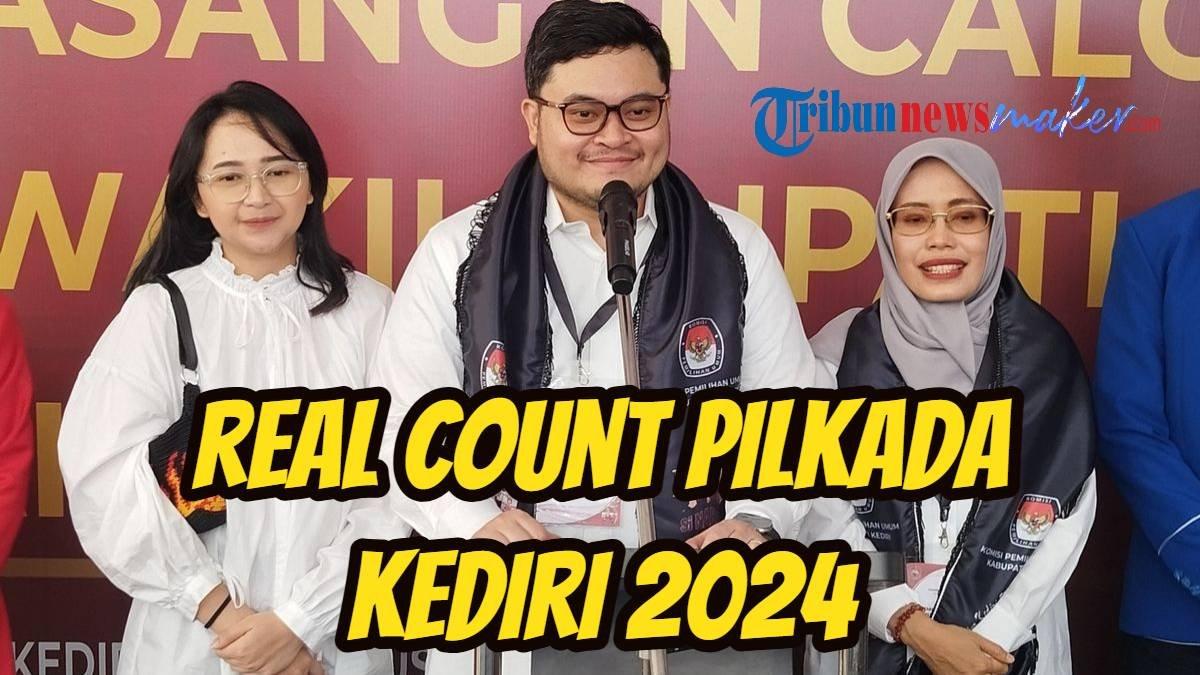 Hasil Real Count Pilkada Kediri 2024, Hanindhito Himawan Pramana-Dewi Mariya Ulfa Menang ...