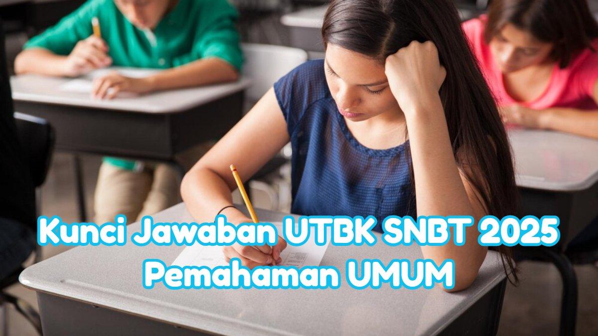 10+Latihan Soal & Kunci Jawaban UTBK SNBT 2025, Lengkap dengan Kisi ...