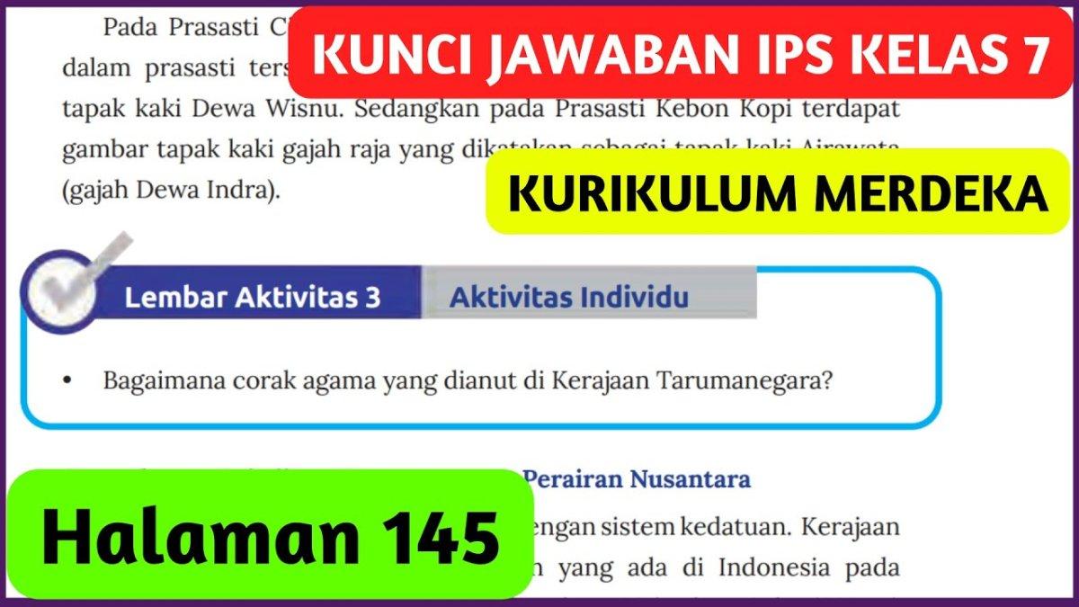 Soal & Kunci Jawaban IPS kelas 7 SMP Halaman 145, Amati Kegiatan Ekonomi di Lingkungan & Tulis ...