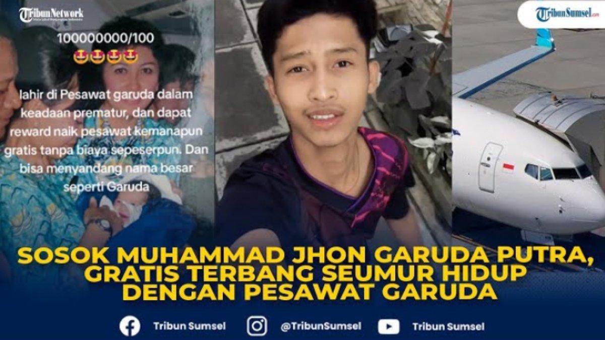 Sosok John Garuda Putra, Pemuda Ponorogo yang Lahir di Pesawat Garuda, Gratis Terbang Seumur ...