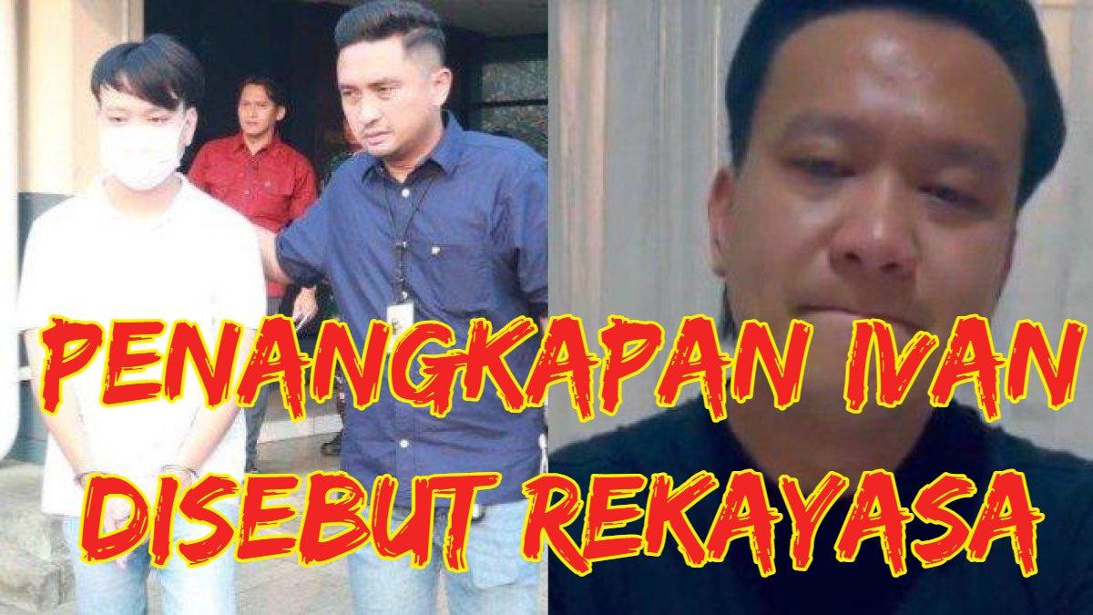 Penangkapan Ivan Sugianto Disebut Rekayasa, Foto Bersama Perwira Bocor ...