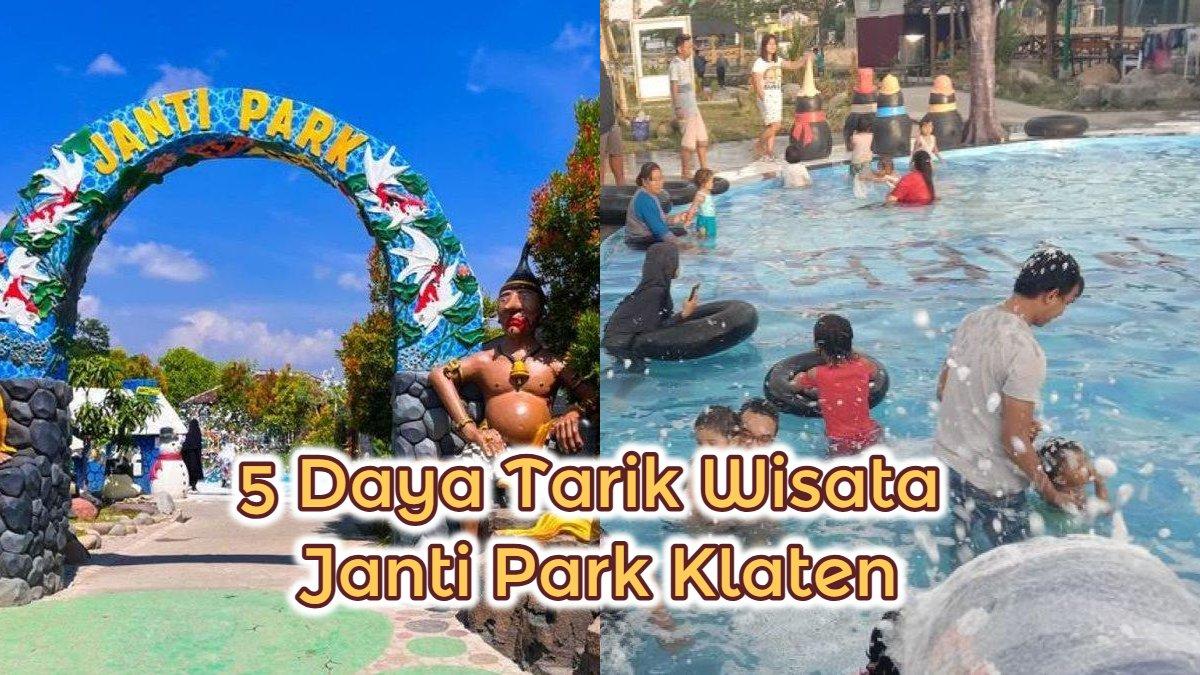 5 Daya Tarik Wisata Janti Park Klaten Jateng, Bermain di Kolam Busa ...