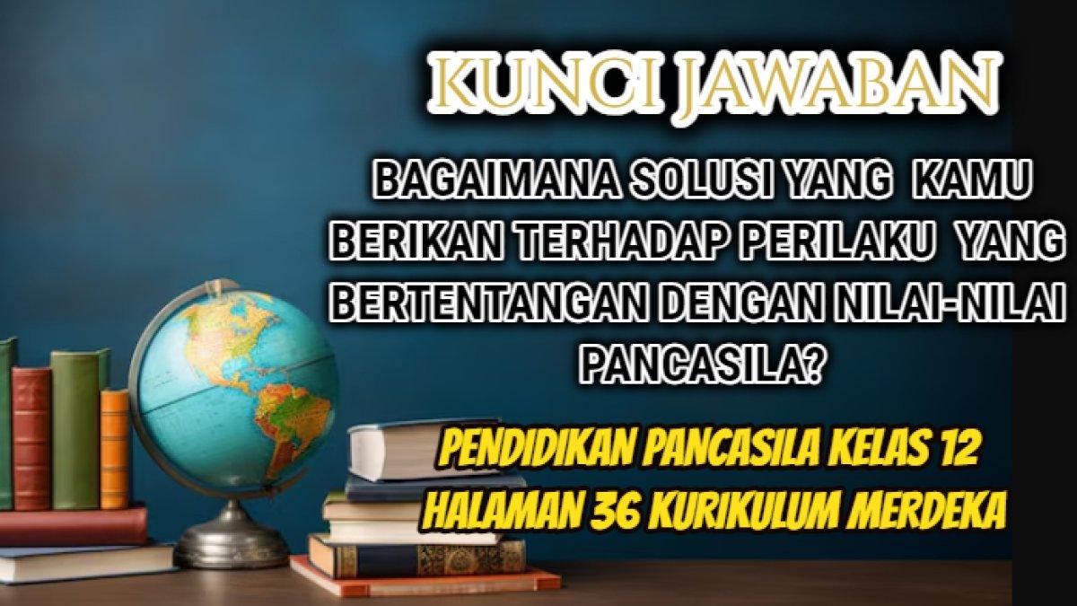 Bagaimana Solusimu terhadap Perilaku Bertentangan Pancasila? Jawaban ...