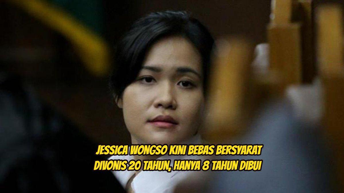 Divonis 20 Tahun Penjara, Jessica Wongso Kini Bebas, Hanya 8 Tahun Bui ...