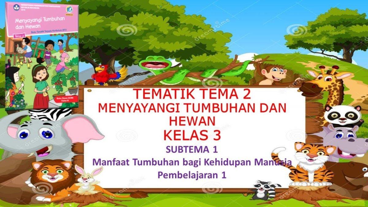 Soal & Kunci Jawaban Tematik 2 Subtema 1 Kelas 3 SD Pembelajaran 1 Halaman 2 3 4 5 6 7 8 dan 9 ...