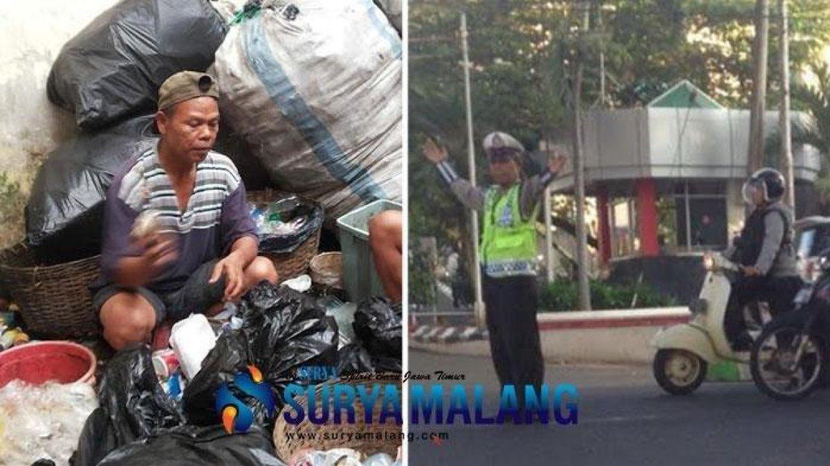 Ingat Bripka Seladi? Polisi di Malang Nyambi Jadi Pemulung, Kini Pensiun, Sang Anak Ikuti ...