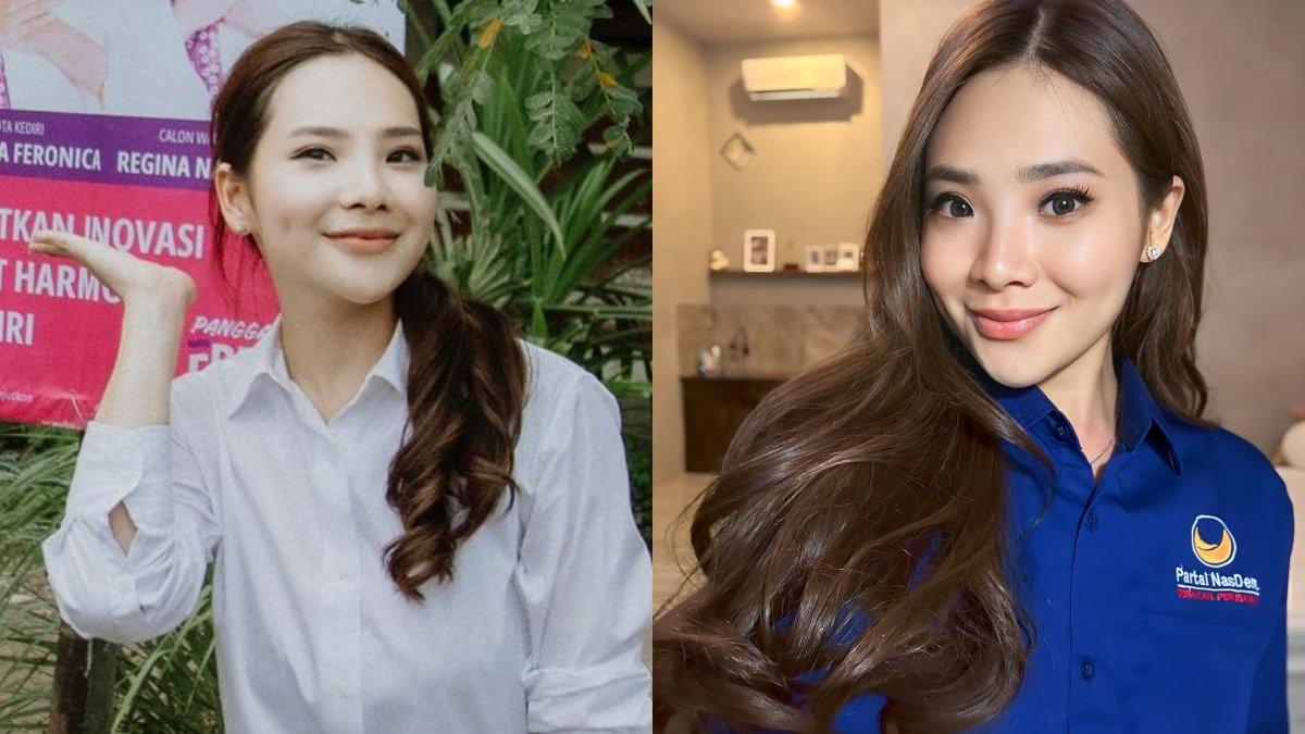 Pesona Kecantikan Calon Wakil Wali Kota Kediri Regina Nadya Suwono ...