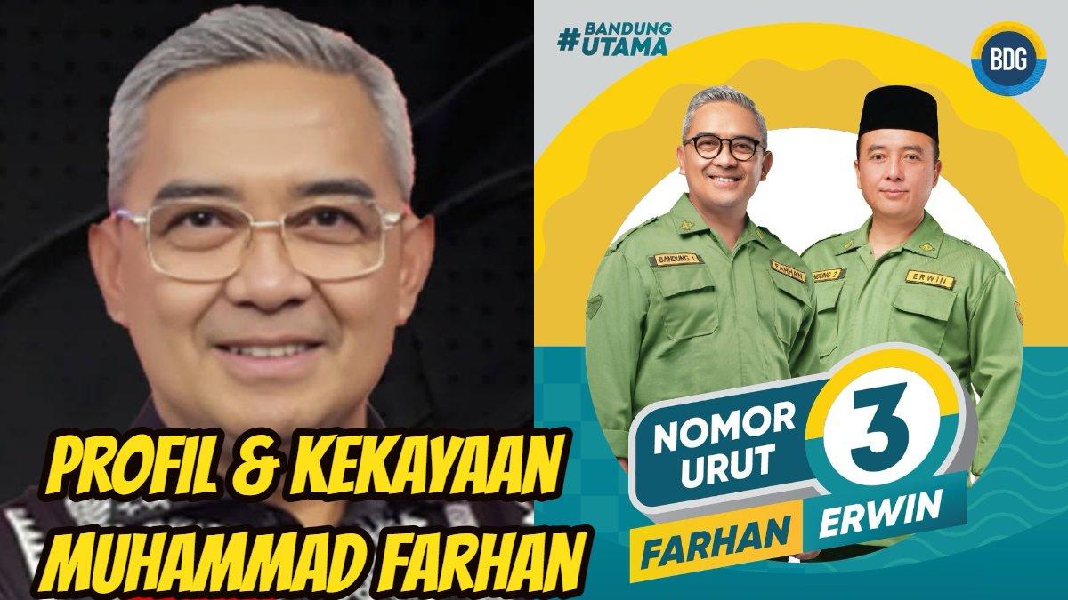 Profil dan Kekayaan M. Farhan Walikota Terpilih Pilkada Kota Bandung 2024, Pernah Jadi Penyiar ...