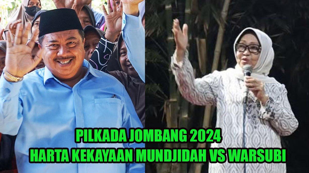 Bandingkan Kekayaan 2 Calon Bupati Pilkada Jombang 2024, Mundjidah Rp ...