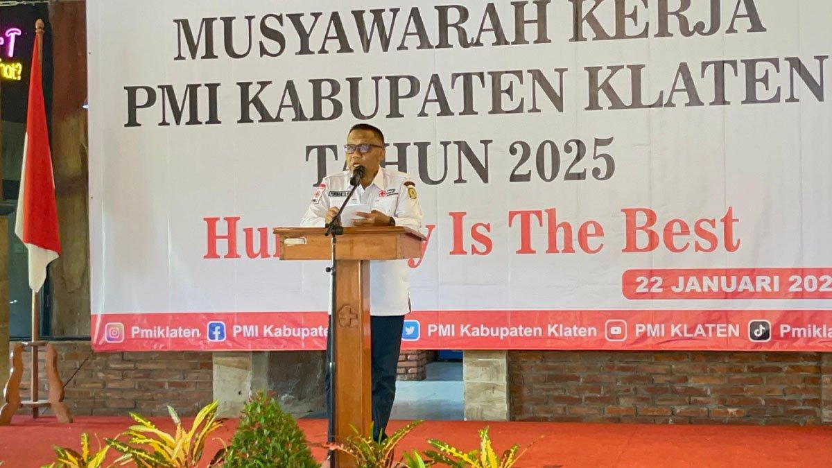 Gelar Musyawarah Kerja, PMI Klaten Paparkan Capaian 2024 ...