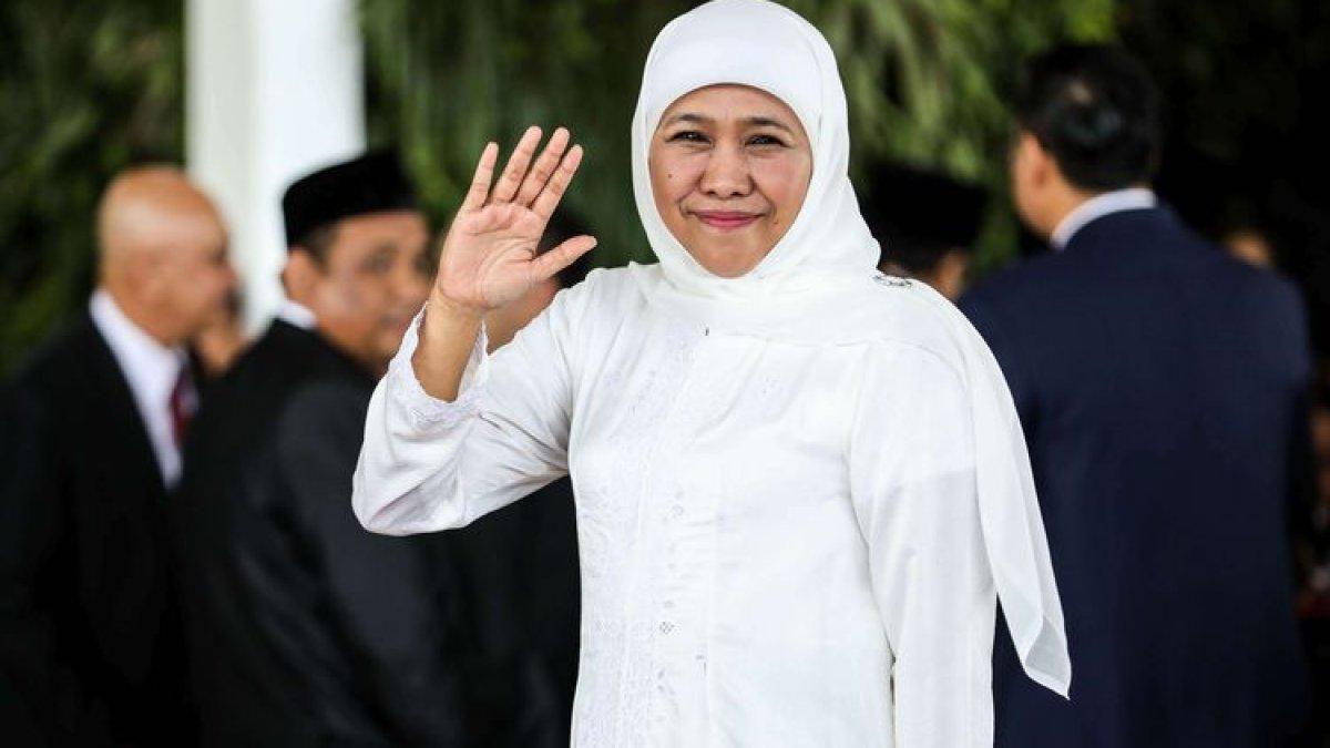Sempat Bungkam, Khofifah Indar Parawansa Akhirnya Dukung Prabowo-Gibran ... Sempat Bungkam, Khofifah Indar Parawansa Akhirnya Dukung Prabowo-Gibran ...