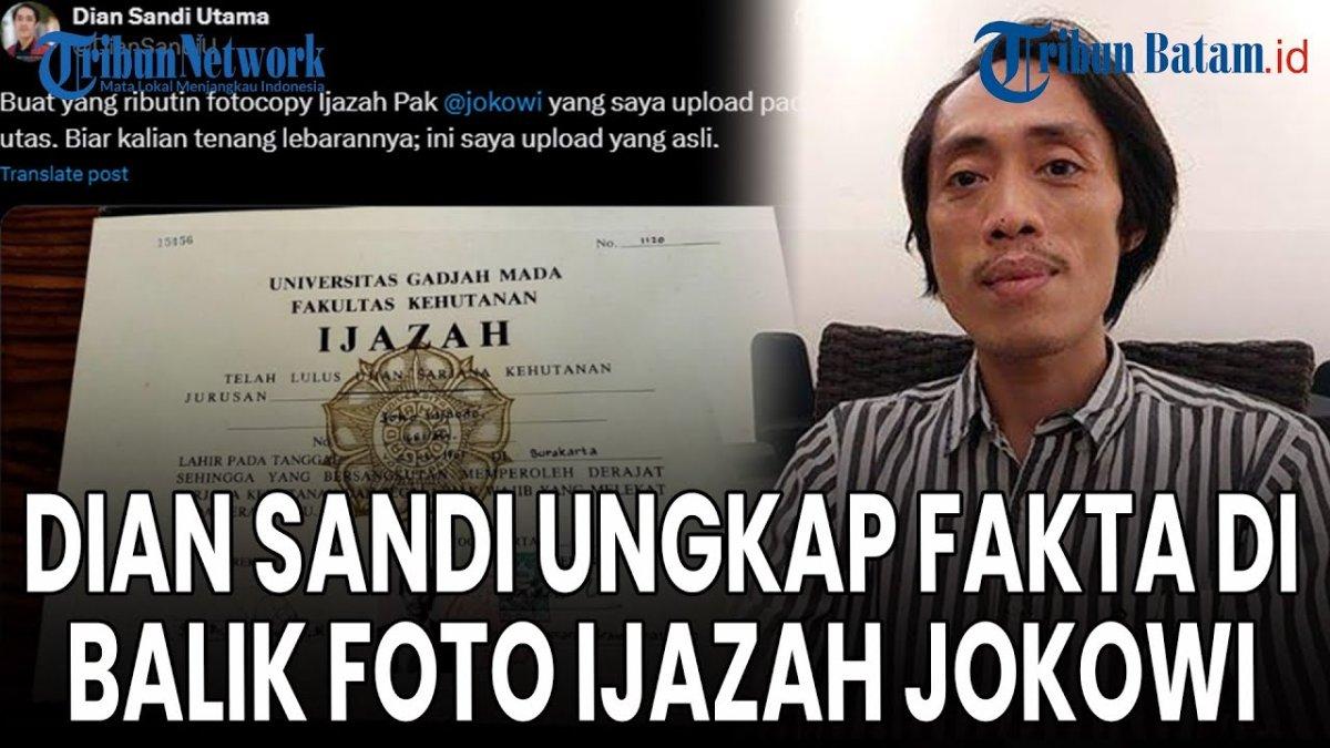 Kader PSI Dian Sandi Akhirnya Ungkap dari Siapa Dapat Foto Ijazah Jokowi, Ternyata dari Sosok ...