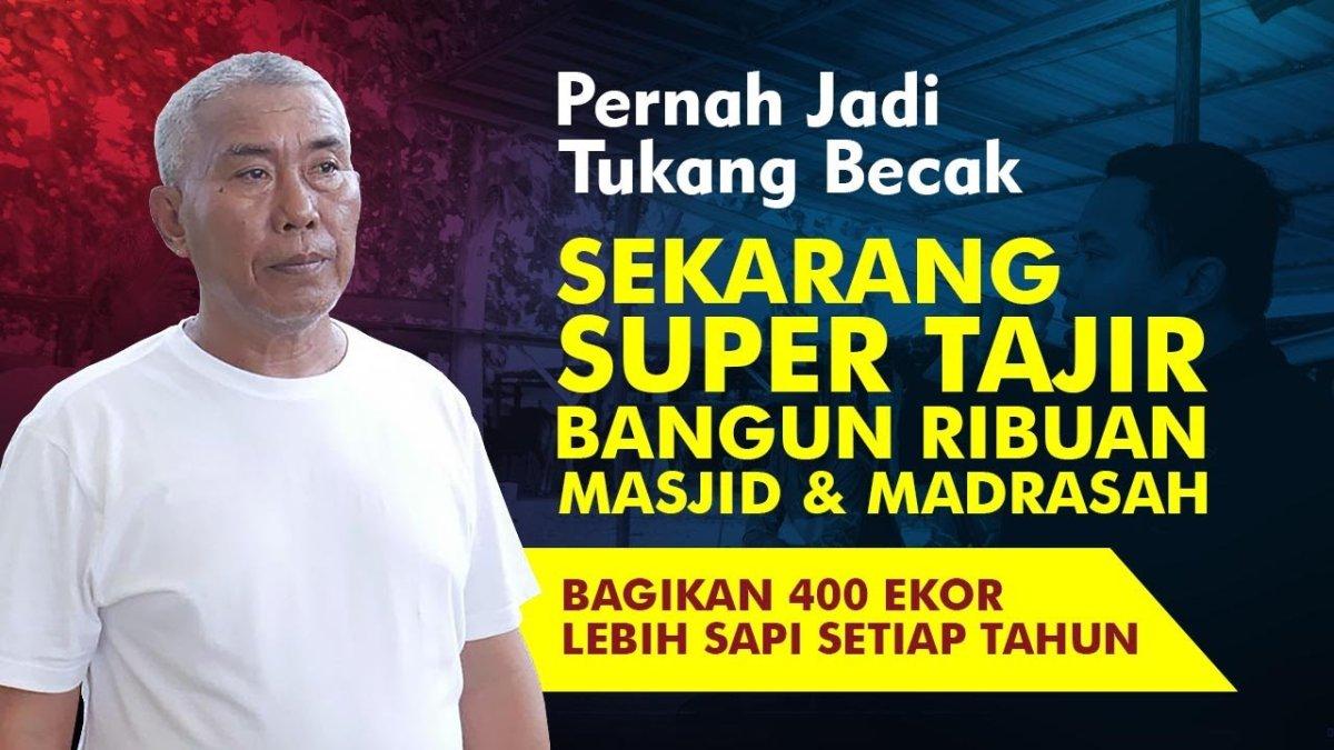 Sosok Haji Mansyur Crazy Rich Kalsel, Dulu Tukang Becak Lulusan SD, Pernah Jualan Es, Kini ...