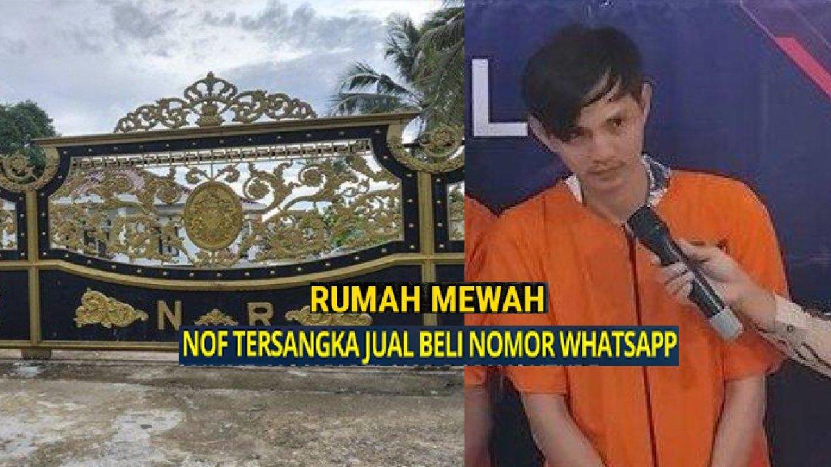 Potret Rumah Gedongan Milik Nofri, Pelaku Jual Beli Nomor WA, Mewah: Begini Nasib Rumahnya Kini ...