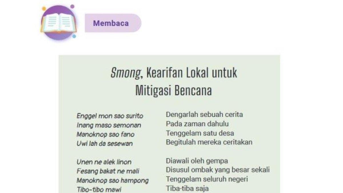 Bagaimana Cara Masyarakat Simeulue Jadikan Smong Bagian Hidup? Bahasa ...