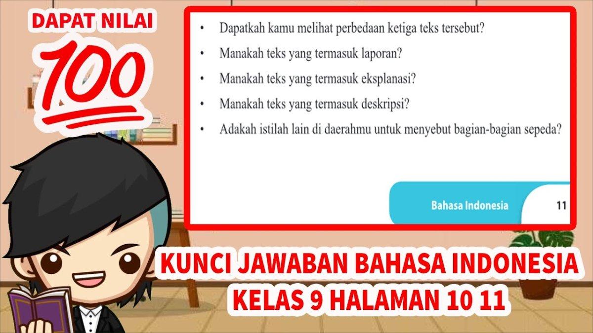 Bagaimana Cara Membandingkan 3 Paragraf Tulisan? Kunci Jawaban Bahasa Indonesia Kelas 9 Hal 10 ...